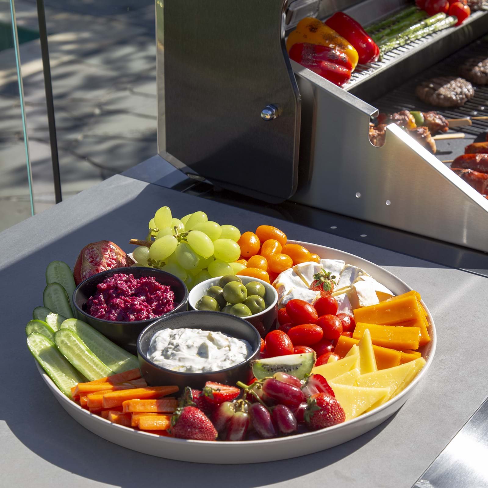 Nova Graphite 6 Burner Classic Built-In BBQ BQ2093B